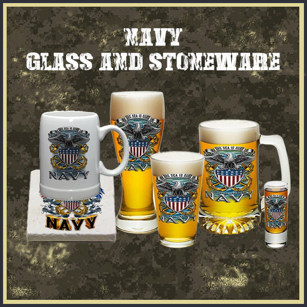 Navy Glassware and Stoneware for Your Home – Military Republic