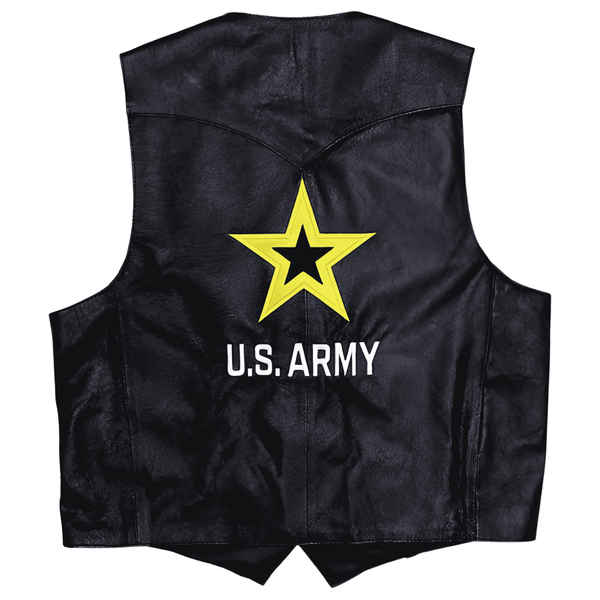 U.S. Army Leather Vest – Military Republic