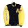 U.S. Army Varsity Jacket with Leather Sleeve- Yellow/Black – Military ...