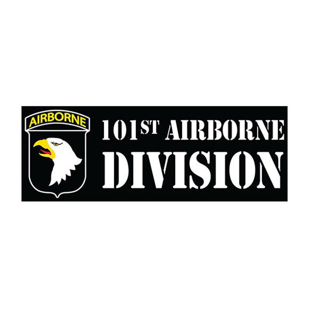 101st Airborne Division 3"x9" Bumper Sticker – Military Republic