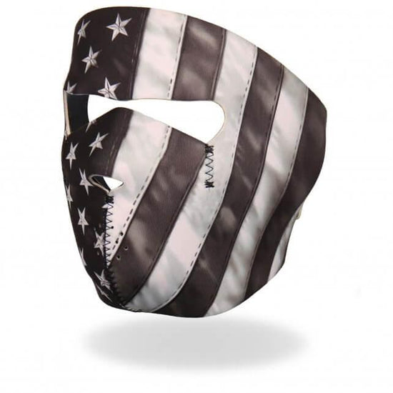 Black & White USA Flag Face Mask – Military Republic