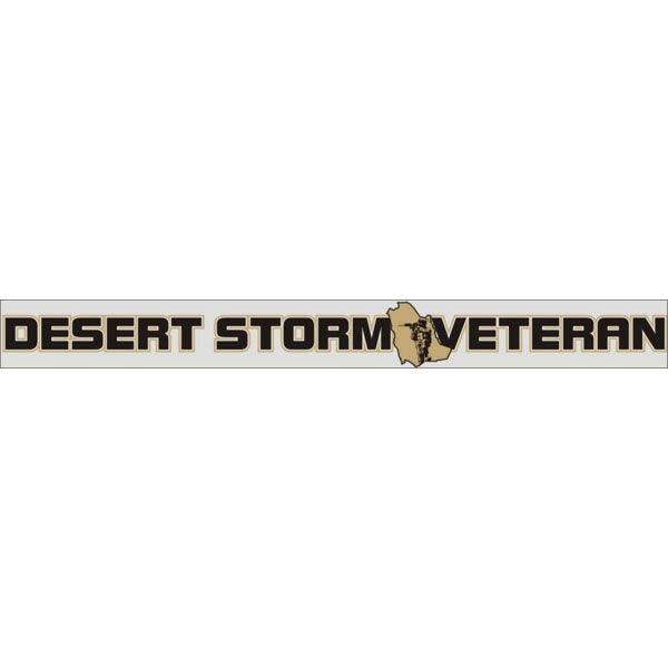 Desert Storm Veteran Window Sticker – Military Republic
