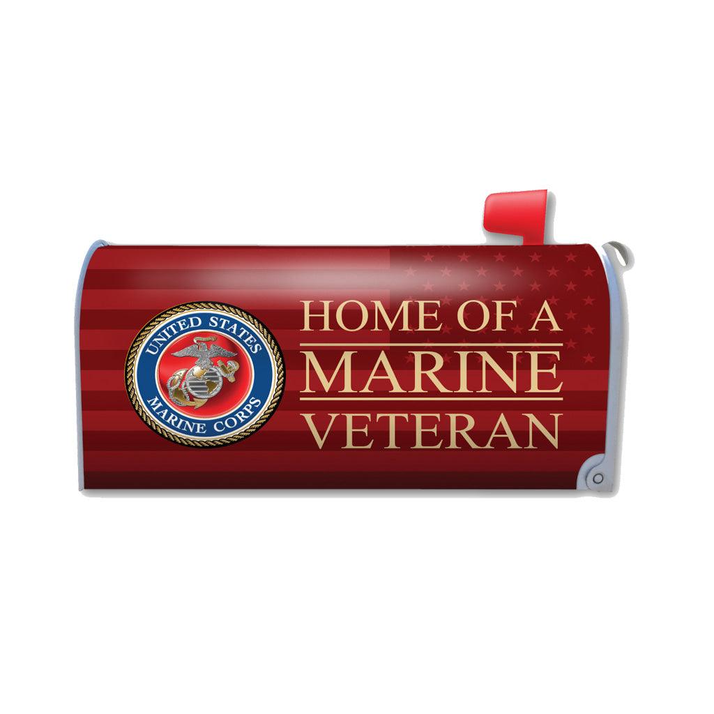 United States Marines Home of a Marine Red Mailbox Cover Magnet (21" x ...
