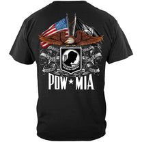 POW MIA Double Flag T-Shirt – Military Republic