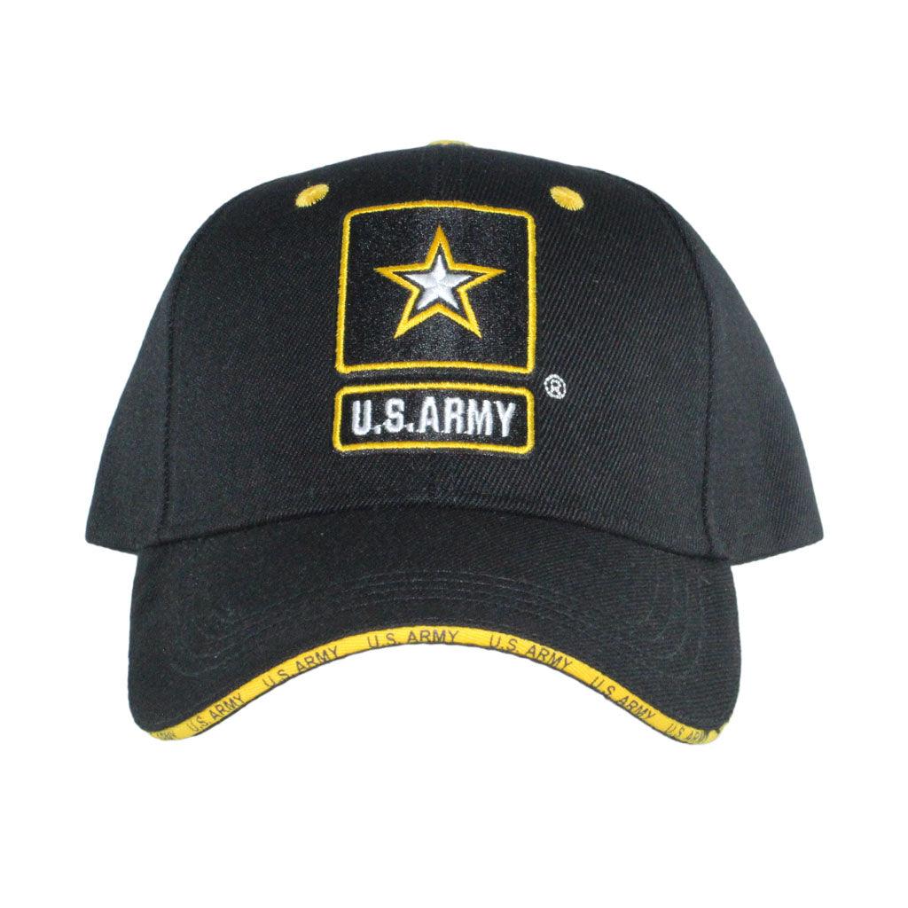 US Army Black & Yellow Sandwich Cap – Military Republic