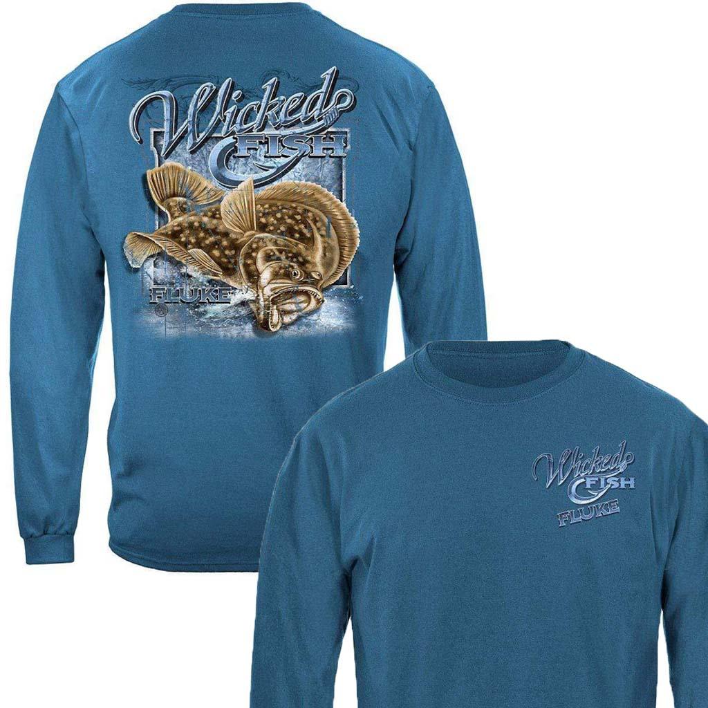 Wicked Fish Fighting Fluke T-Shirt – Military Republic