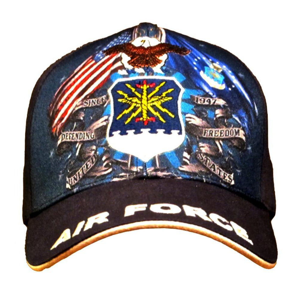 Air Force Double Flags Hat – Military Republic