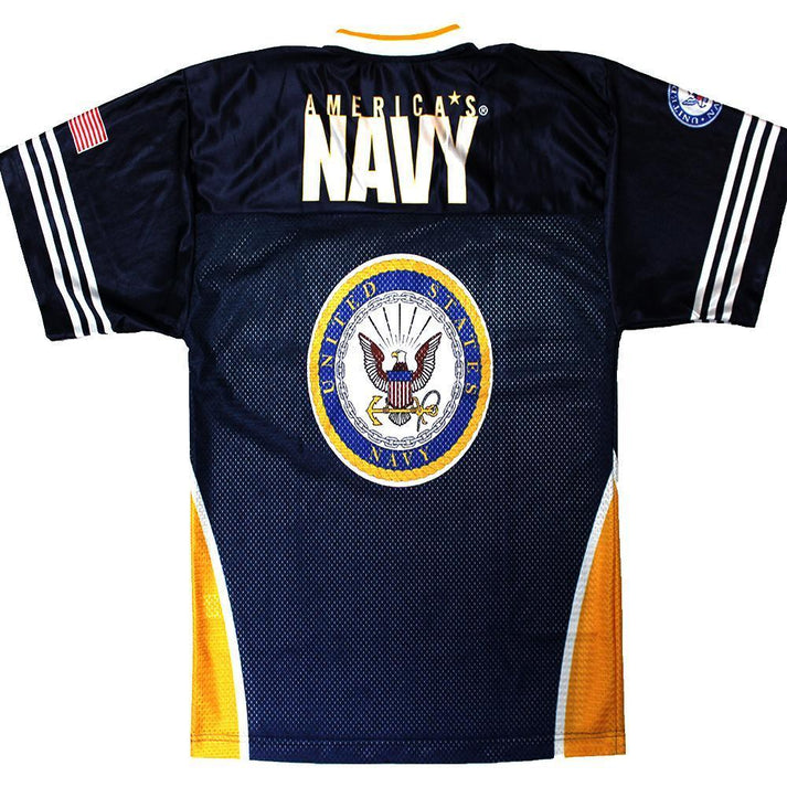Full-Sublimation Navy Football Jersey – Military Republic