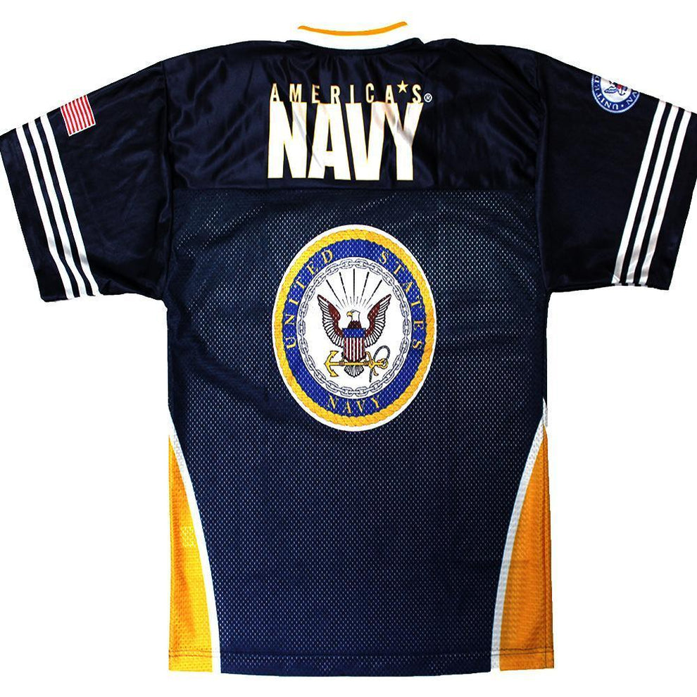 Full-Sublimation Navy Football Jersey – Military Republic