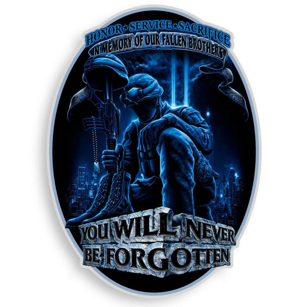 In Memory Of Our Fallen Brothers Decal – Military Republic