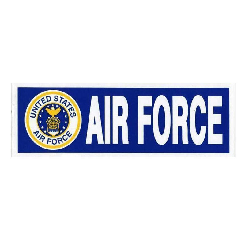 United States Air Force 3"x9" Bumper Sticker – Military Republic