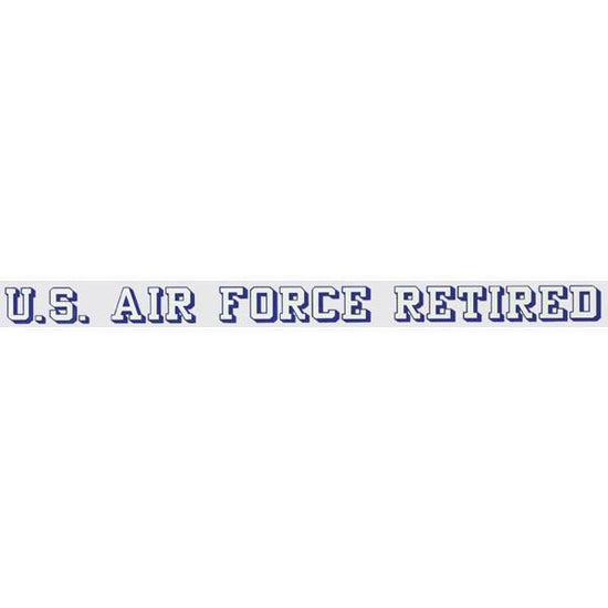U.S. Air Force Retired 23.5"x1.75" Window Strip – Military Republic