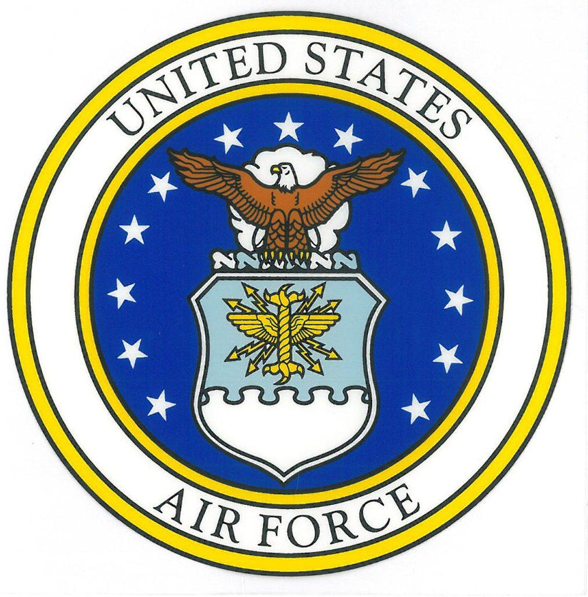 U.S Air Force Seal 4x4" Decal – Military Republic