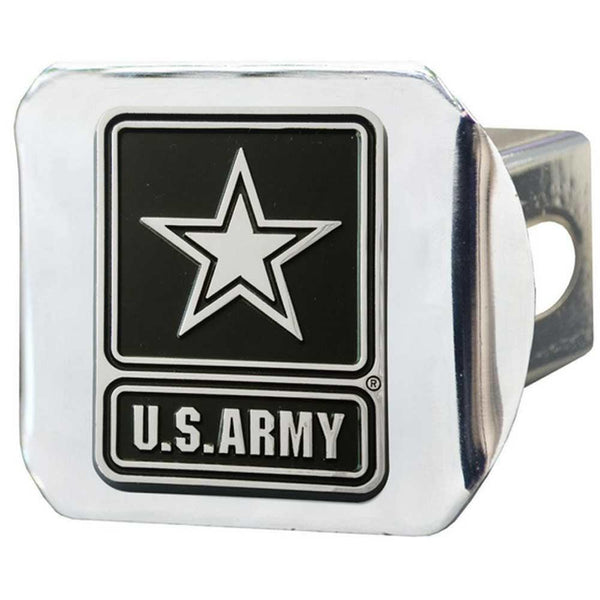 US Army Chrome Hitch Cover – Military Republic