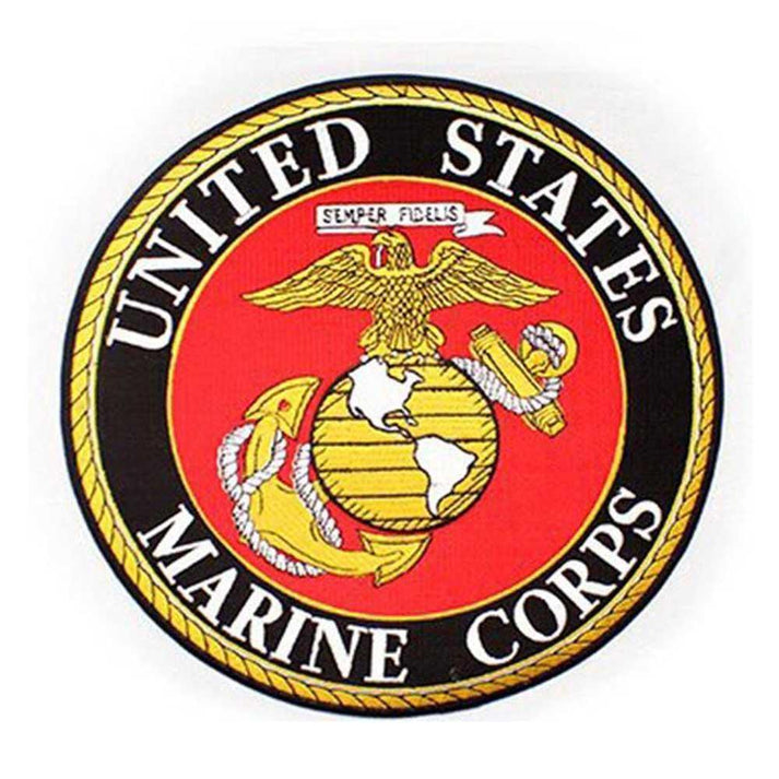USMC Insignia Large Rocker Back Patch (10.5 inch) – Military Republic