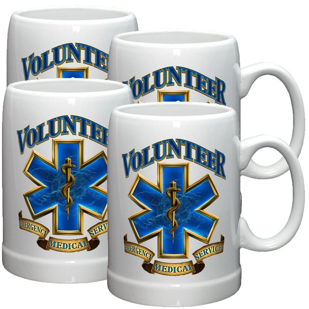 Volunteer EMS Stoneware Mug Set – Military Republic